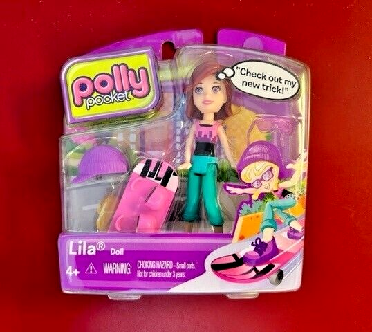 Polly Pocket Adventure Series Case of 8 - Polly, Lea, Lila NEW Free ...