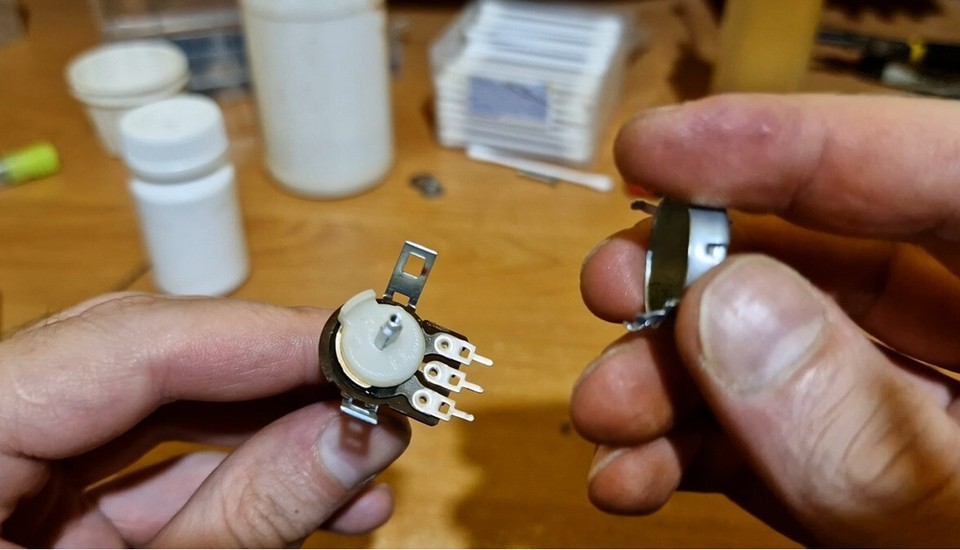 Repair service for rotary and slider potentiometers, dual-section; | eBay