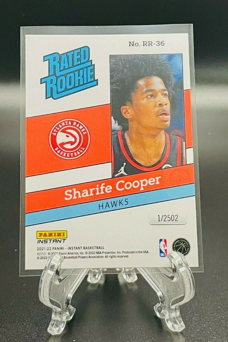 Sharife Cooper 2021 NBA Panini Instant Rated Rookie Retro RC SP | eBay