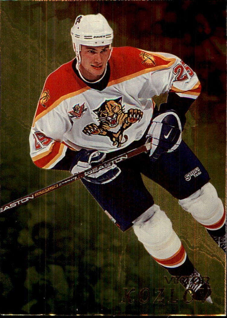 1998-99 Be A Player GOLD #60 Viktor Kozlov FLORIDA PANTHERS | eBay