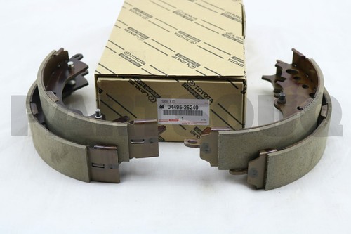 0449526240 Genuine Toyota SHOE KIT, REAR BRAKE 04495-26240 | eBay UK