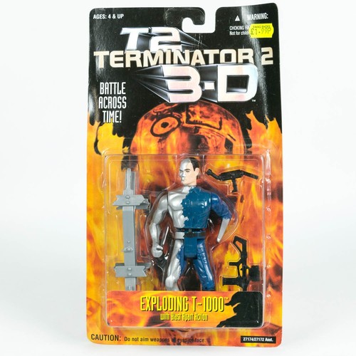 MOC 1997 Kenner T2 Terminator 2 3D action figure - Exploding T-100 ...