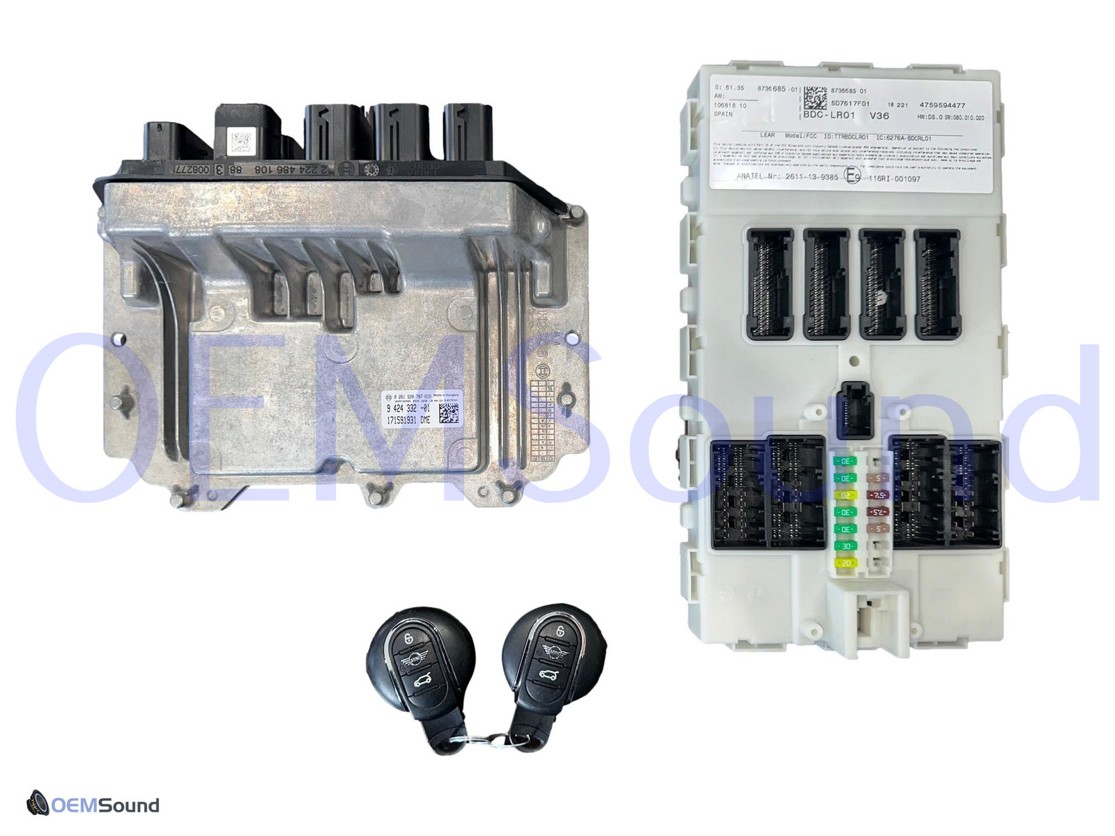 2014-2019 Mini Cooper 1.5L BDC ECU ECM DME Computer Body Control Module ...