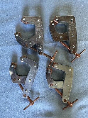 4 Pc Kant-Twist Clamps 2" 405 Machinist Welding Setup Work Holding T ...