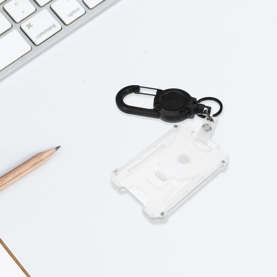 1 Set Name Badge Holder ID Card Holder Hard Name Badge Holder Id Badge ...