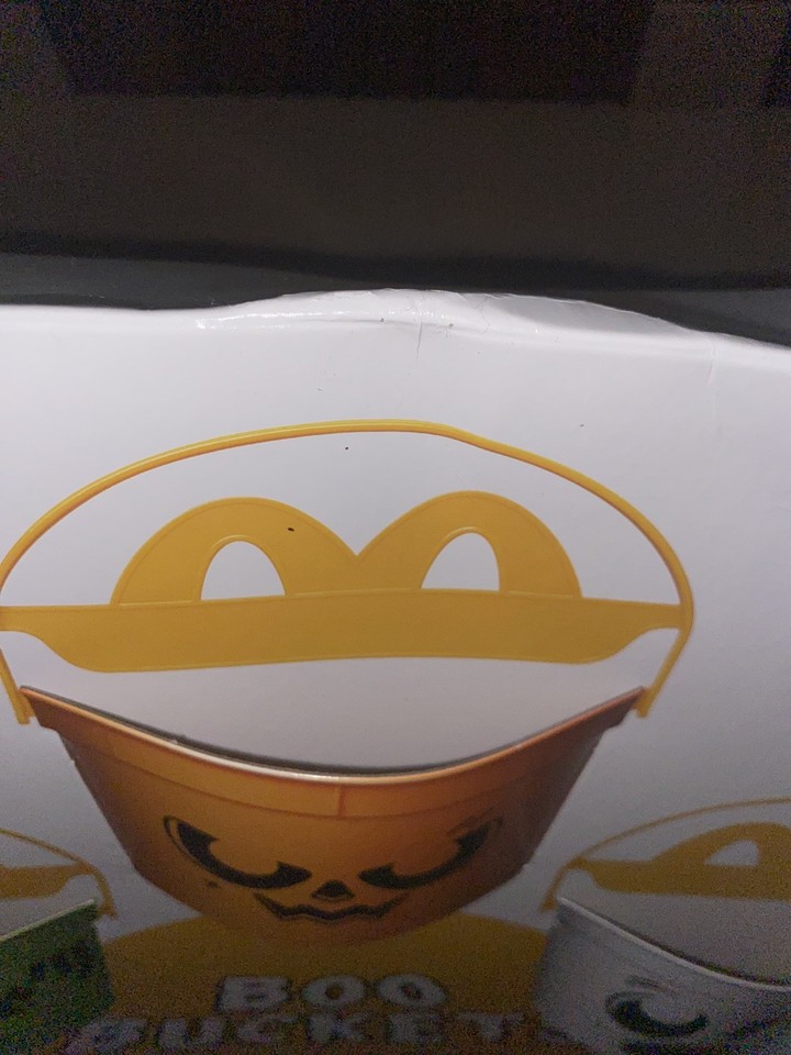 2025 McDonald’s Happy Meal Boo Buckets Halloween Display | eBay
