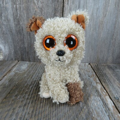 TY Beanie Boo's Rootbeer Dog Puppy Boo Brown Stuffed Animal Plush Boos ...