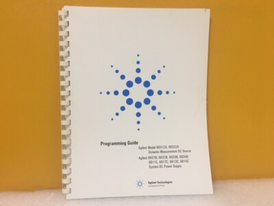 HP / Agilent 5962-8198 66312A 66332A Dynamic Measurement DC Source ...