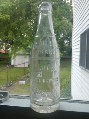 Vintage Geneva Bottling Works Soda Beverage Bottle Geneva NY | eBay