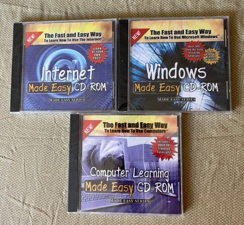 CD-ROM: COMPUTER LEARNING Made Easy, WINDOW Made Easy, INTERNET Made ...