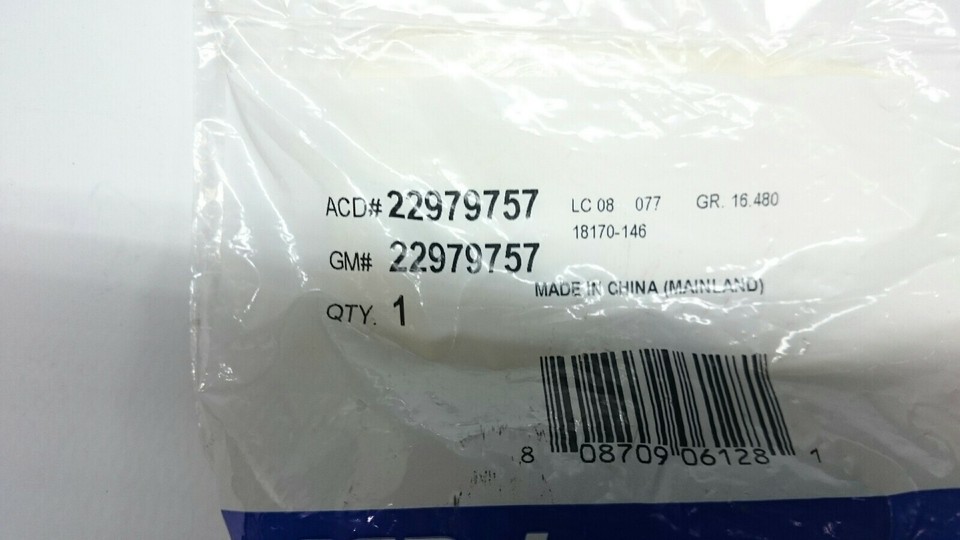 Rear Windshield Washer Pump w/ Grommet ACDelco GM Original Equipment ...