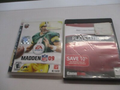 Madden 09 / Major League Baseball 2k9 PS3 Playstation 3 | eBay