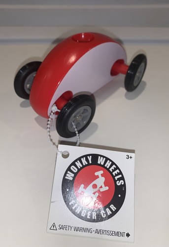 Wonky Wheels Finger Car Red Push Toy 5" Long | eBay
