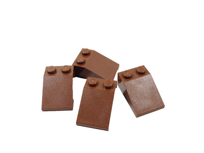 LEGO 4 Reddish Brown 3x2 Slopes P7 | eBay