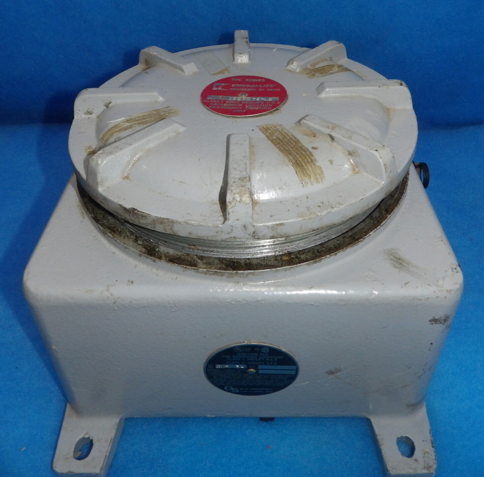 Emrgilite 12EXC72-2 GUB-3A Explosion Proof Lighting Junction Box + 1 ...