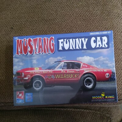 AMT Ertl #21639P 1/25 Mustang Funny Car Phil Bonner MK Model Kit | eBay