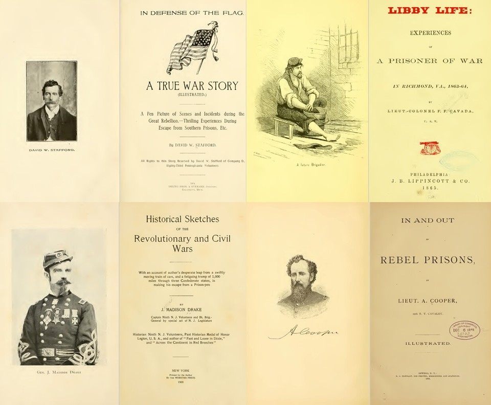 American Civil War Prisons Prisoners War History & Genealogy - 177 Old ...