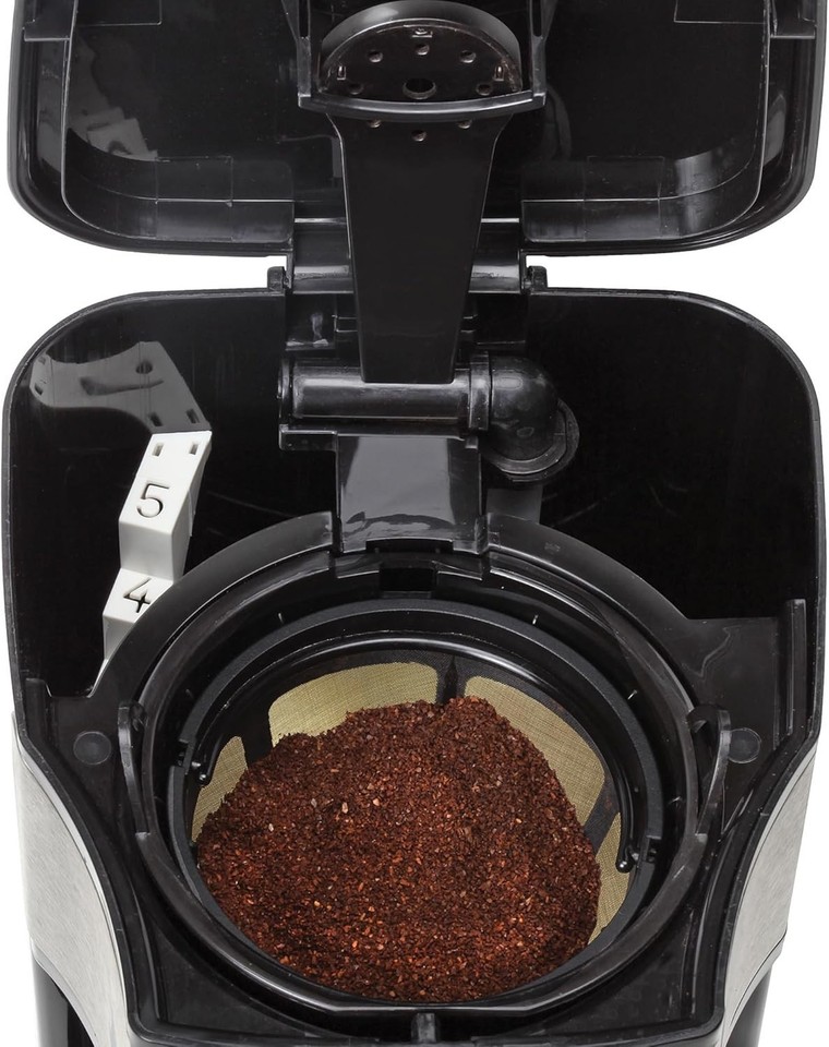 Capresso 5-Cup Mini Drip Coffee Maker, Black and Stainless Steel | eBay