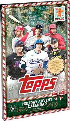 2025 Topps Baseball Holiday Advent Calendar- Nice List Insert Complete ...
