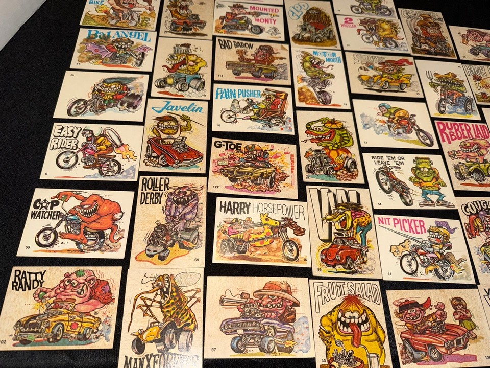 42 Vintage Odder Odd Rods Stickers Cards | eBay