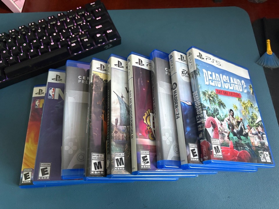 ps5 Games lot of 9 used | eBay