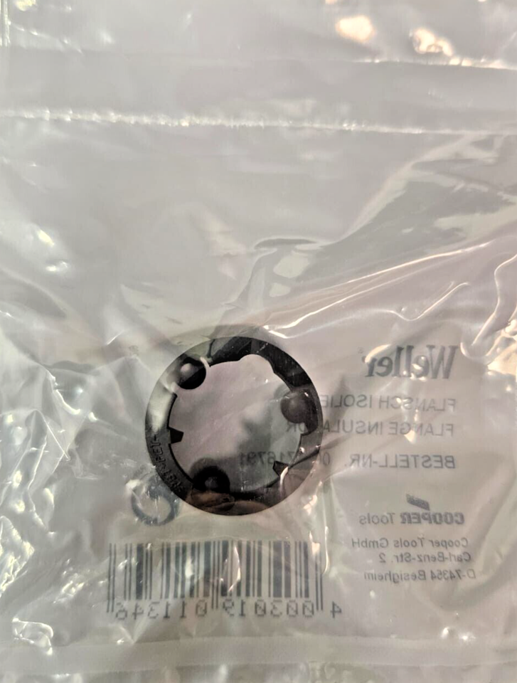 7pcs- WELLER -T0058716791 Bride/flange Insulator TCP3M, TCP12V, W100D W60D, W60E | eBay