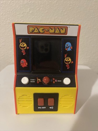 PACMAN Mini Arcade Handheld Electronic Game By Bandai Namco tested and ...