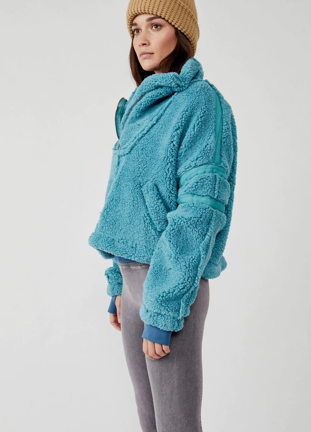 NEW Free People Movement Nantucket Fleece Pullover Mountain Majesty ...