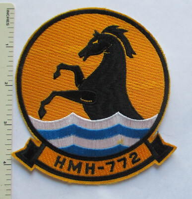 US MARINE CORPS HMH-772 HELICOPTER SQUADRON PATCH USMC | eBay