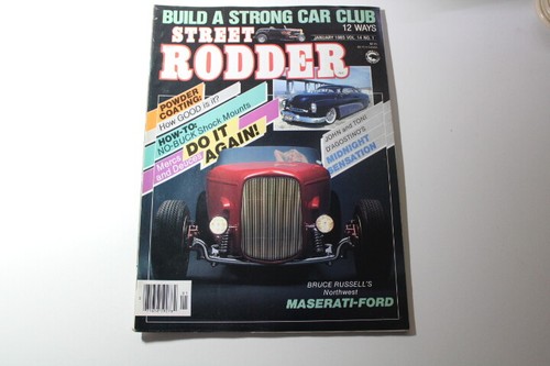 Vintage Hot Rod Street Rodder Magazine January 1985 | eBay