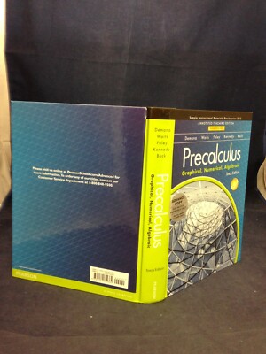 Precalculus: Graphical, Numerical... (TE) by Demana,...(2016)TX Ed LN ...