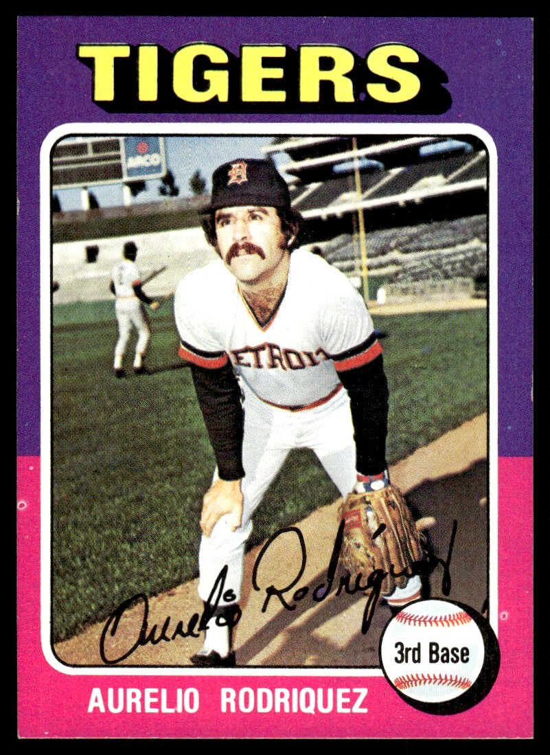 1975 Topps Aurelio Rodriguez Detroit Tigers #221 | eBay