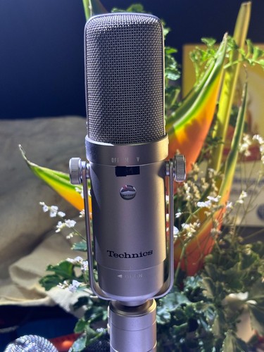 Technics RP3880 Vintage Condenser Microphone Rear item | eBay