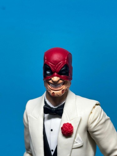 HEAD ONLY Marvel Legends Deadpool Comic Unmasked SDCC Accessory 1/12 ...