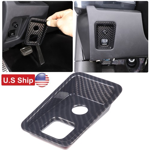 For C8 Corvette Interior Parking Brake Button Switch Trim Cover ABS ...