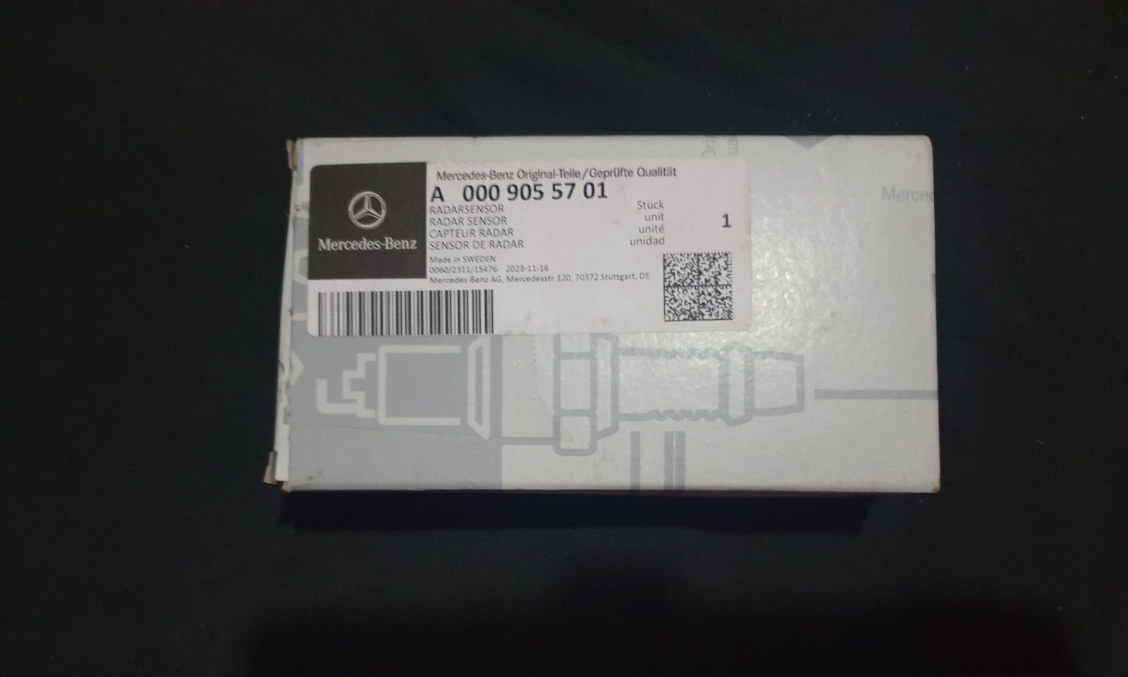 MERCEDES BENZ Radar Sensor for Distronic Plus A0009055701 W166 for sale ...