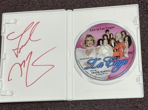 La Cage Live in Las Vegas Frank Marino As Joan Rivers DVD Autographed ...
