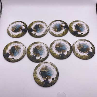 Eldritch Horror Board Game Replacement 9 Gate Tokens Pieces | eBay