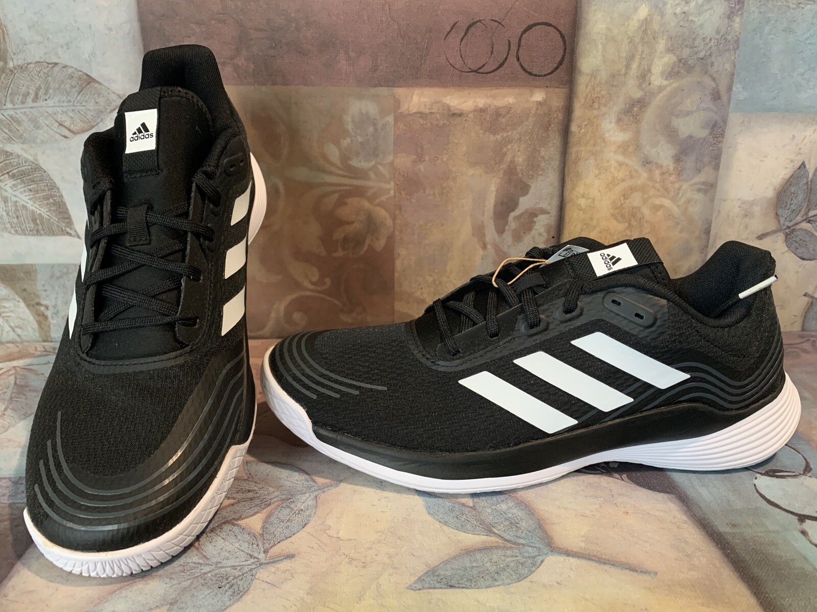 ADIDAS Novaflight Primegreen Volleyball GX8190 Black &White Women's Sz ...