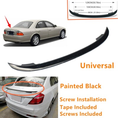 Universal Gloss Black Fit For Lincoln LS 2000-2006 Rear Trunk Lip ...