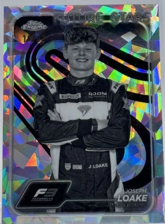 2024 Topps Chrome Sapphire Edition Formula 1 - F3 Drivers Joseph Loake ...
