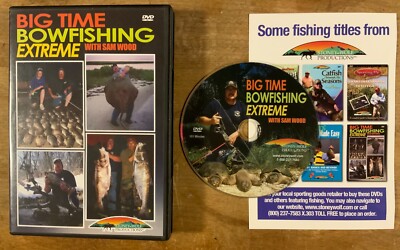Big Time Bowfishing Extreme With Sam Wood DVD Fishing Hunting | eBay