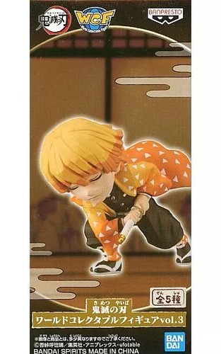 Figure Agatsuma Zenitsu Demon Slayer World Collectible Vol.3 | eBay