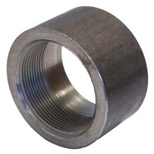 1Pc Half Coupling Half Coupling, 4" Pipe, Fnpt, Black Forged Steel ...
