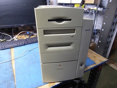 apple power macintosh powerpc G3 vintage - Powers ON !!! for parts or ...