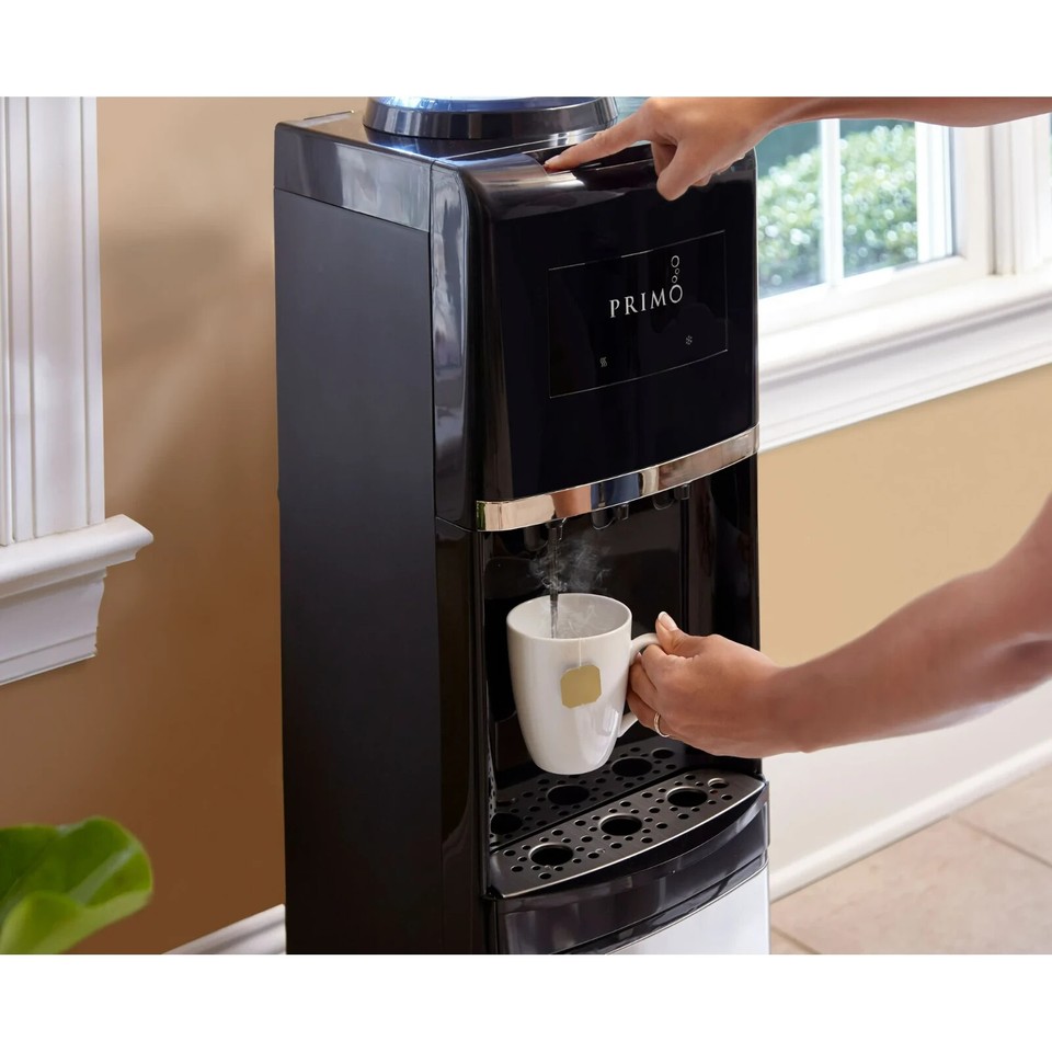 Primo Water Black and Stainless Top Load Water Dispenser 3 or 5 gallon ...