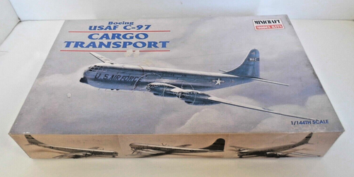 (M1) Minicraft #14440 Boeing USAF C-97 Cargo Transport Model Kit 1:144 ...