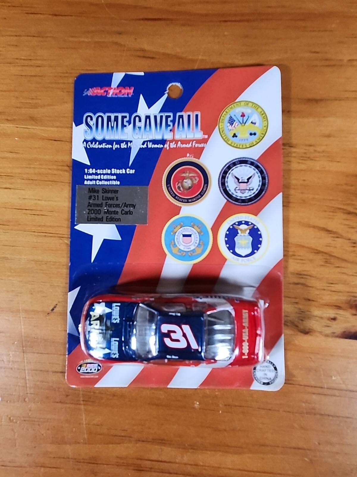 2000 Monte Carlo LOWES NO.31 Mike Skinner ARMY Limited Edition 1:64 ...