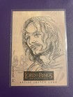 2008 Topps Lord of the RIngs Masterpieces 2 THOMAS DENMARK 1/1 SKETCH ...
