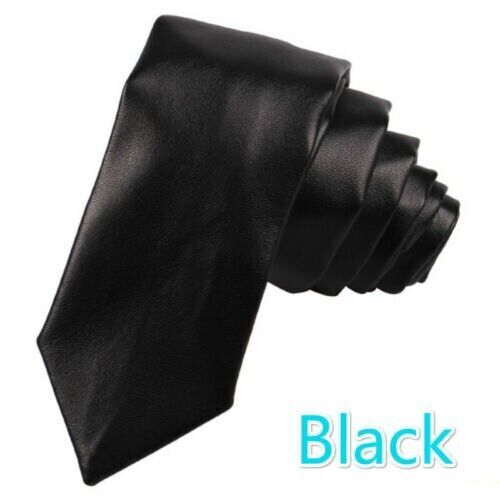 New Real Mens Leather Tie Genuine Lambskin Handmade Leather Fantastic ...